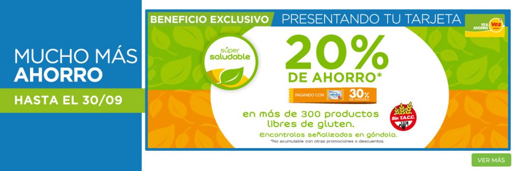 VEA Cencosud » CABA » BENEFICIOS EXCLUSIVOS CON TU TARJETA VEA AHORRO