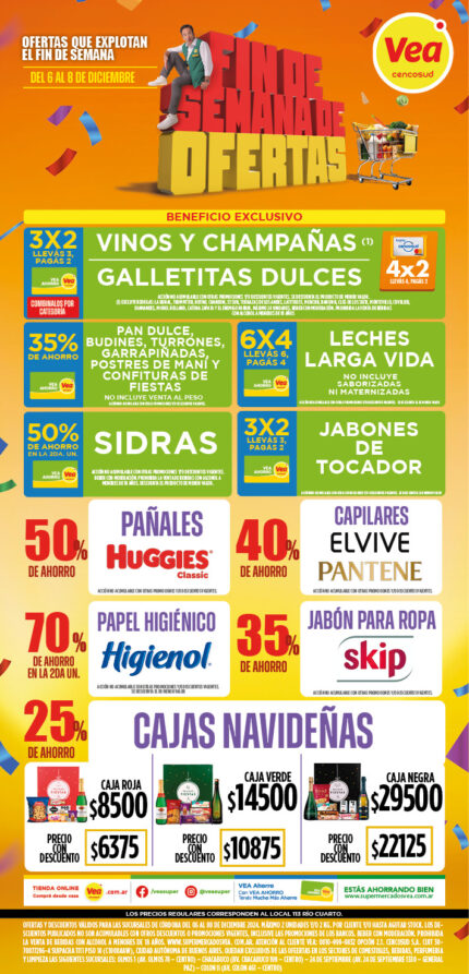 VEA Cencosud » Córdoba EL GERENTE DEL AHORRO - OFERTAS DE FIN DE SEMANA ...