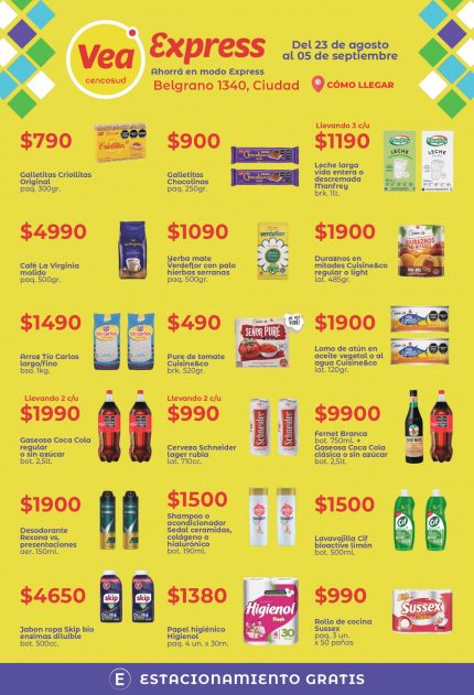 VEA Cencosud » Mendoza » VEA EXPRESS